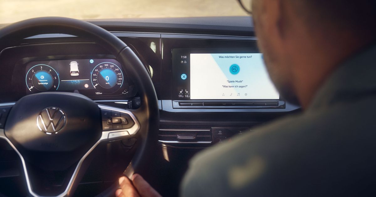 Sprachbedienung: Caddy Cargo